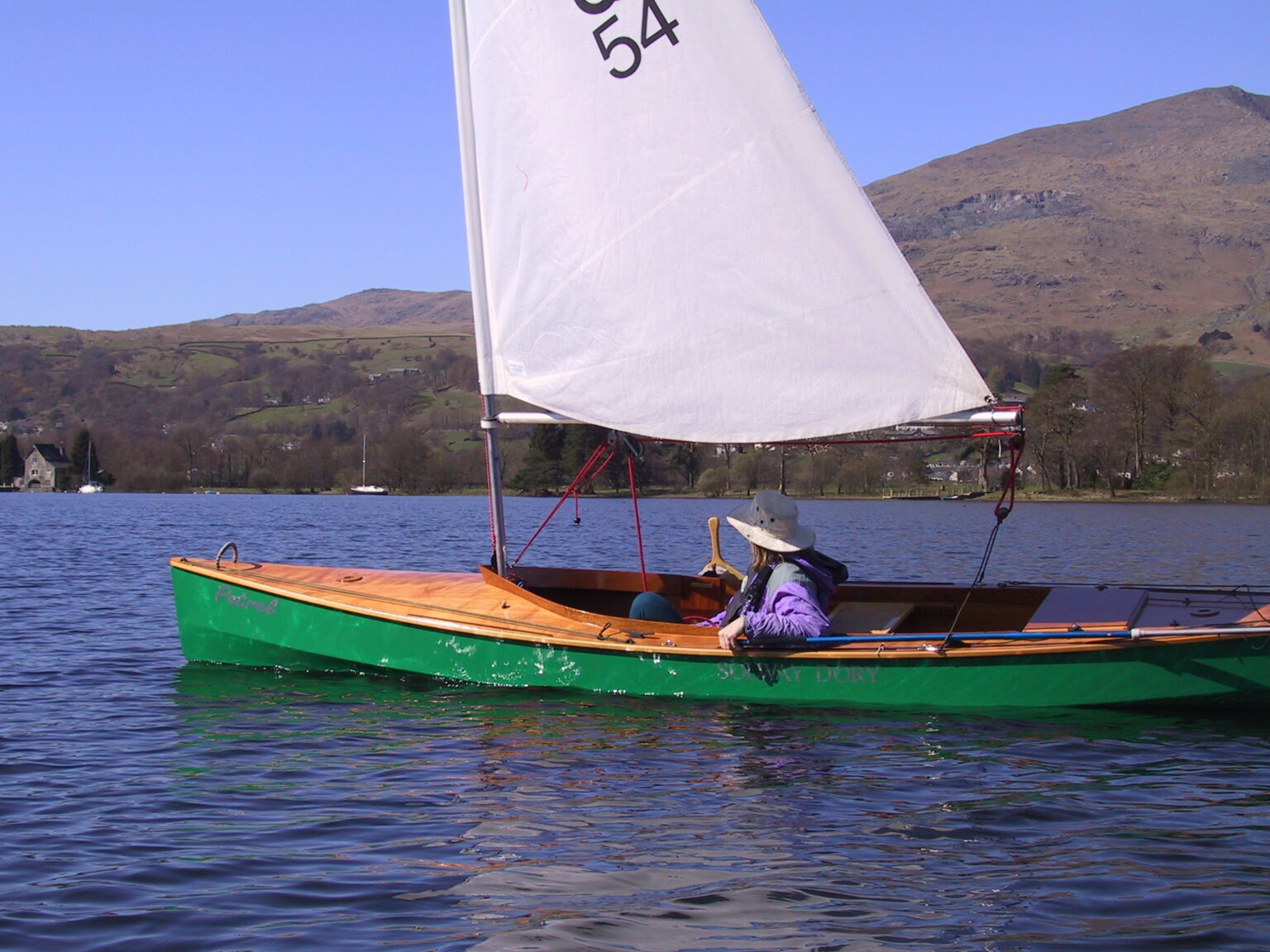 Solway Dory Petrel - Open Canoe Sailing Group
