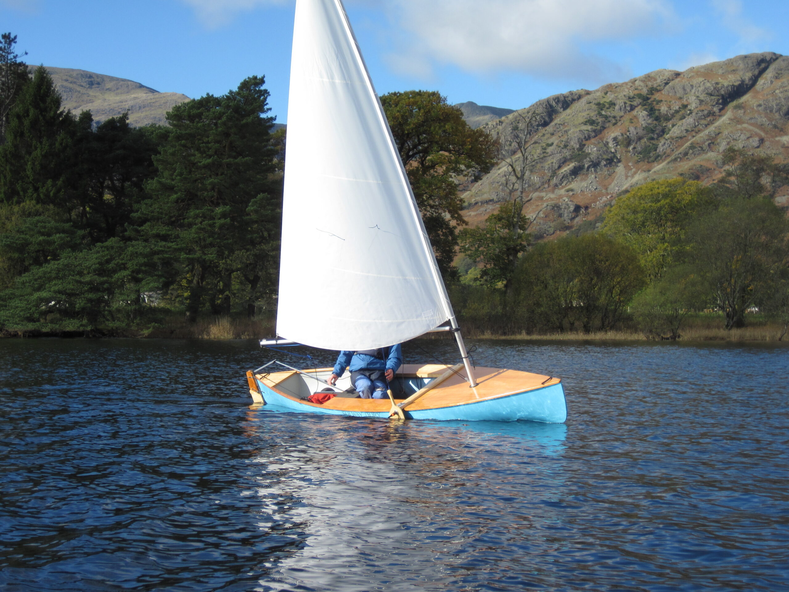 Solway Dory Curlew - Open Canoe Sailing Group