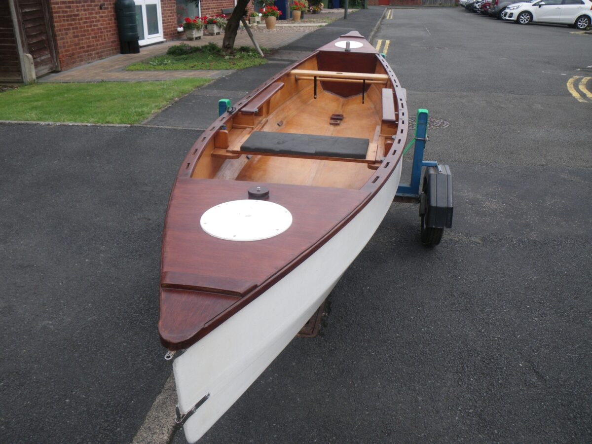 SOLD - SUNART 15' Sailing Canoe by SOLWAY DORY - Open Canoe Sailing Group